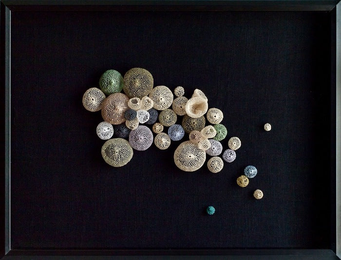 Cascade, 2025, fiber, 18 x 25 in. / 45.72 x 63.5 cm. – Naturalist ...